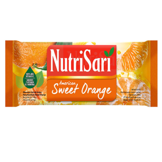 NutriSari American Sweet Orange 10 sachets