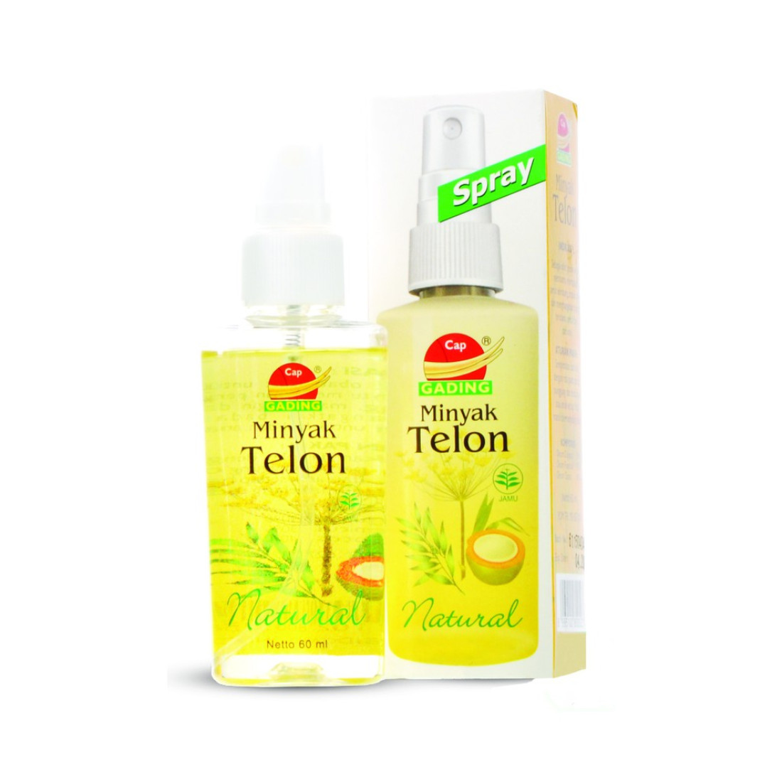 Minyak Telon Spray Cap Gading 60ml